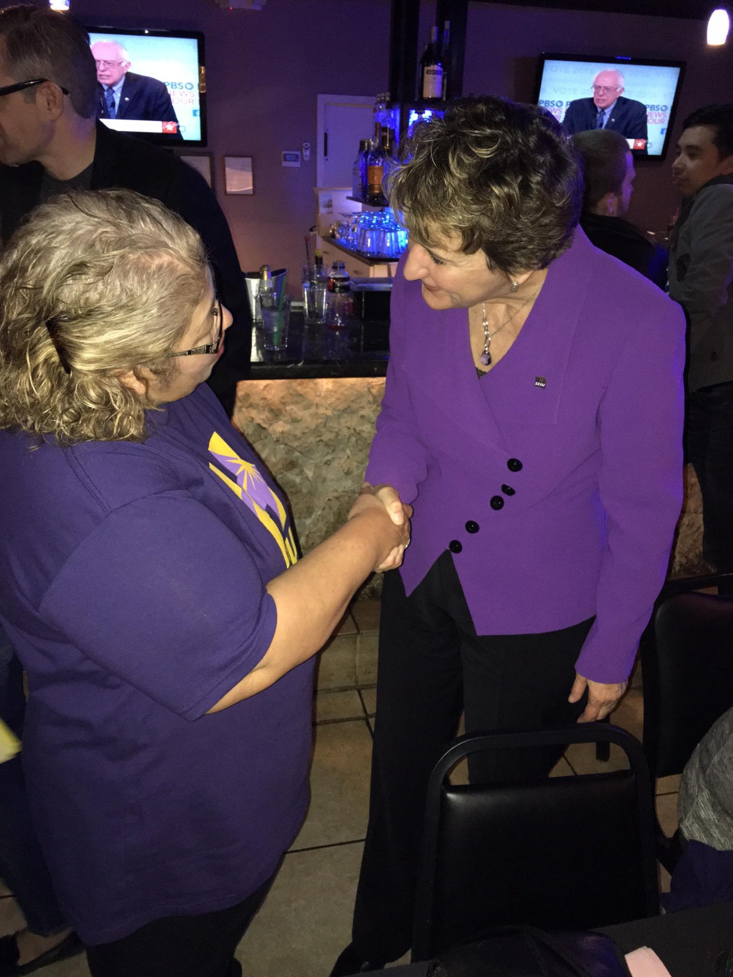 Mary Kay Henry, Presidente - Service Employees International Union ...